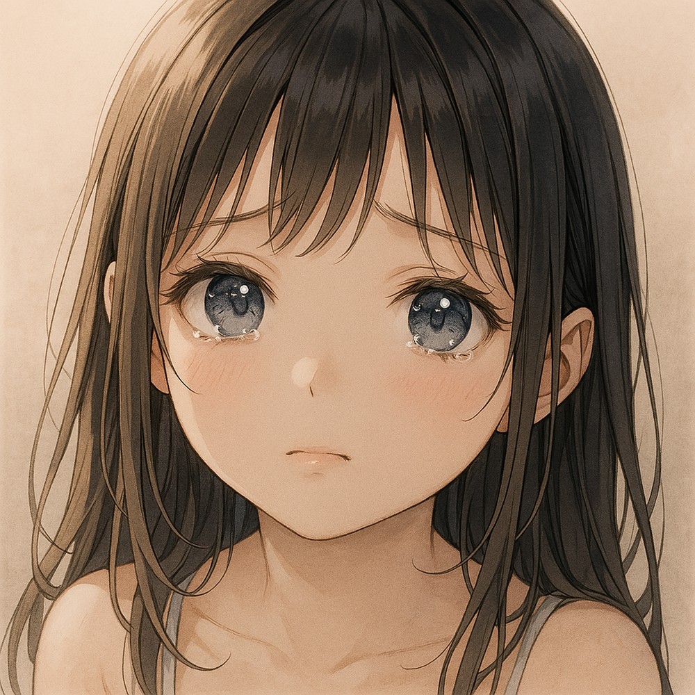泣き顔を描くためのAIプロンプト一覧｜涙・悲しみの表現に使える呪文集 | で、AIはなんて？